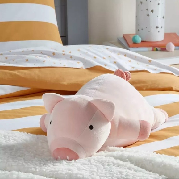 Pillowfort | Toys | Rare Target Pink Pig Weighted Pillowfort Plush ...